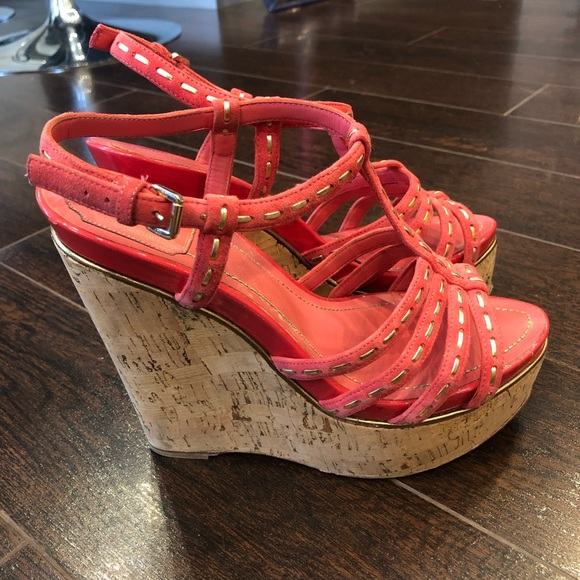 Dior | Shoes | Dior Wedge Sandals | Poshmark